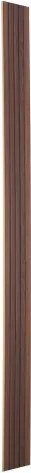 dřevěné lamelové akustické panely 8 ks 243,8 × 15,2 cm – tmavý teak