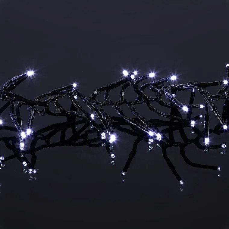 Světelný řetěz vnitřní / venkovní studená bílá 1512 LED