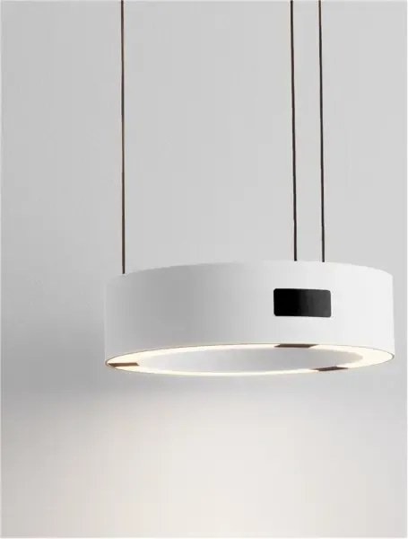 LED stmívatelné bílé moderní svítidlo Afi 280