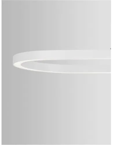 Závěsné LED svítidlo NOVA LUCE CUPPE 58W 3000K bílé 9345625
