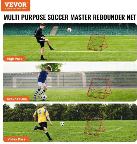 odrazová síť na odraz na fotbal, zpětný ráz 99,1 × 99,1 cm