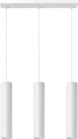 Lustr SOLLUX Lagos 3 GU10 3x40W bez zdroje SL.0325 bílá