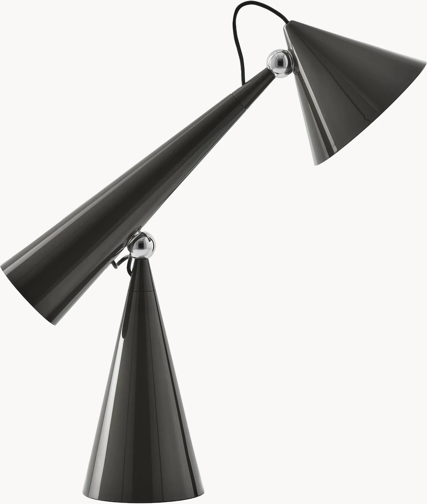 Výškově nastavitelná stolní LED lampa Pose, stmívatelná