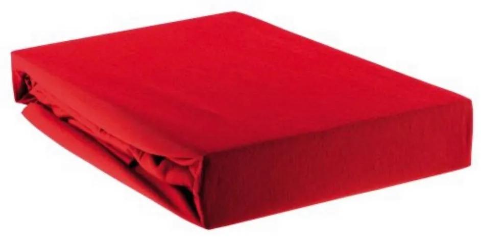 XXXLutz ELASTICKÉ PROSTĚRADLO, červená, 140/200 cm - Prostěradla - 003580002308