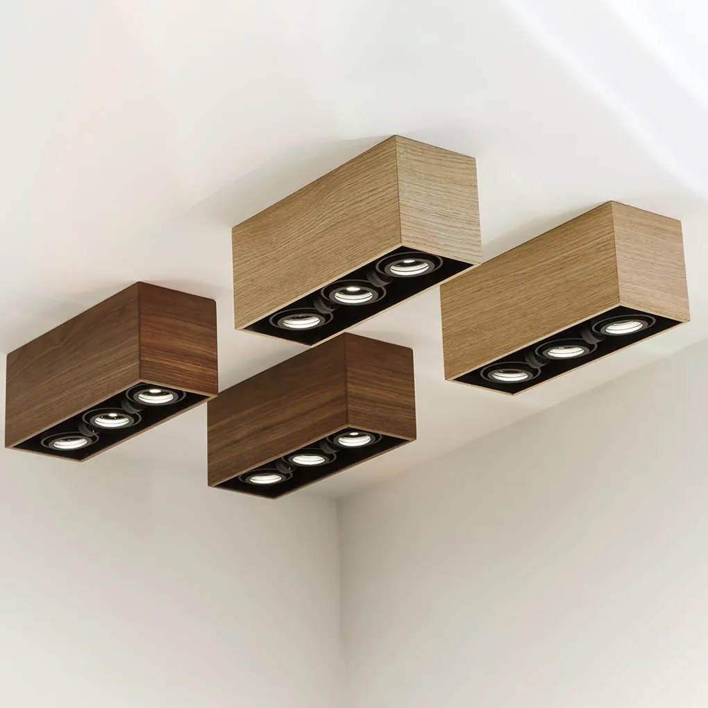 Dřevěné bodové svítidlo woodLED tripleSPOT Mini  Dřevěné bodové svítidlo woodLED tripleSPOT Mini Dřevodekor: Javor, Teplota chromatičnosti: 3000…