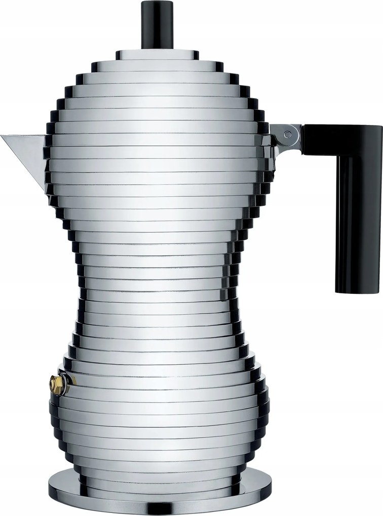 Alessi Pulcina Kávovar Vařič 150 ml Černá