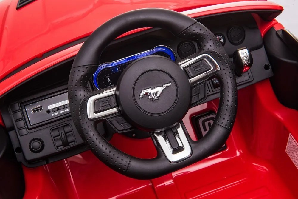 LEAN CARS Akumulátorové autíčko Ford Mustang GT Drift SX2038 červené