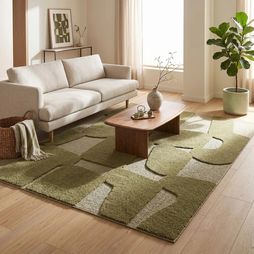 Tmavě zelený koberec 80x150 cm Cairo – ESTE