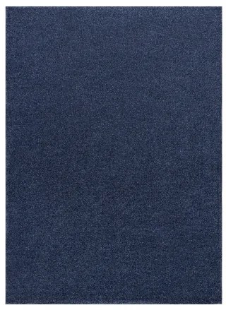 koberec SOFTY, Jednotný, Jednobarevný, tmavě modrá velikost 180x270 cm | krásné koberce cz