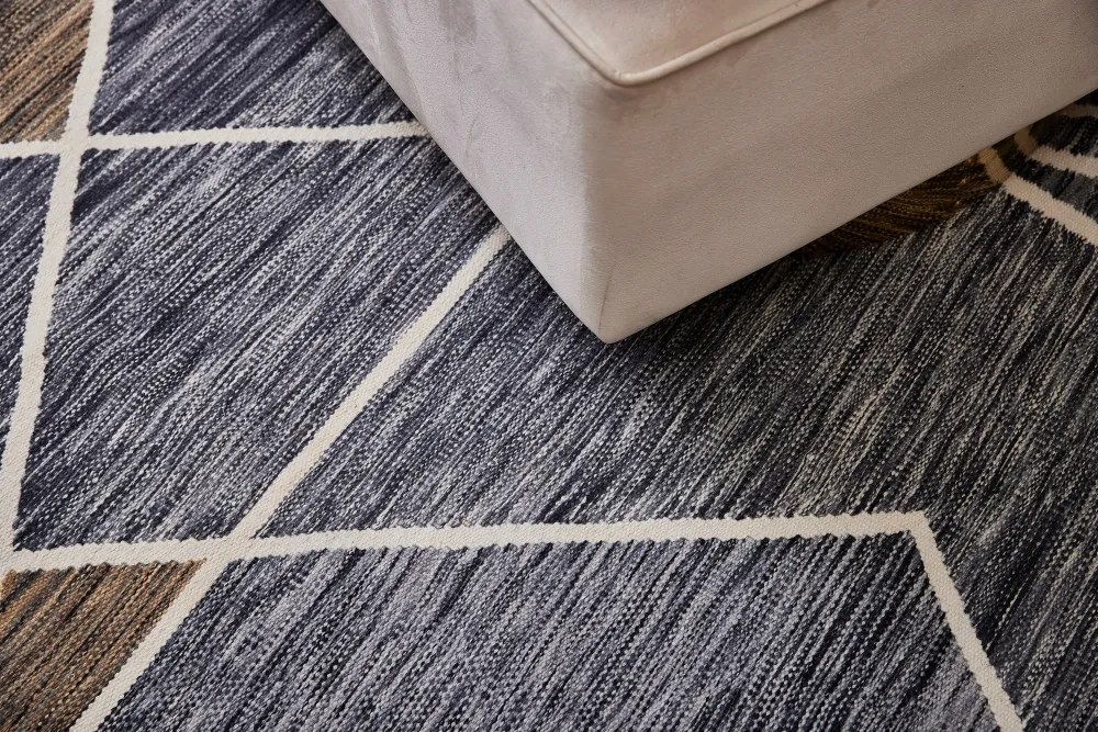 Diamond Carpets India, Ručně vázaný kusový koberec DaVinci's Ermine DESP P93 Mix, 200x290, šedá, chodba / předsíň
