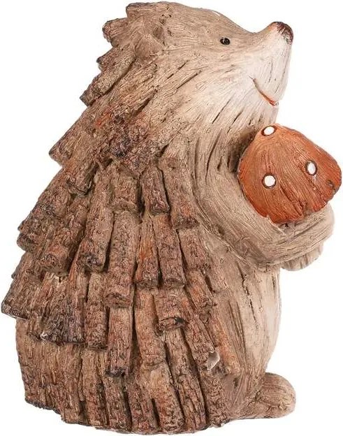 Postavička ježek s houbou - 12 cm
