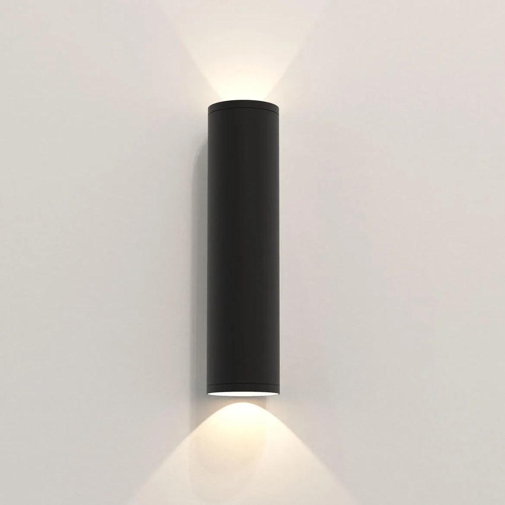 AST 1428009 Venkovní nástěnné svítidlo Ava 300 2x6W GU10 černá - ASTRO Lighting