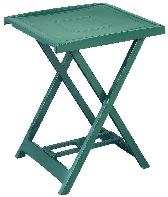 Tradgard ARNO Plastový stolek - zelený,  65 x 50 x 47 cm