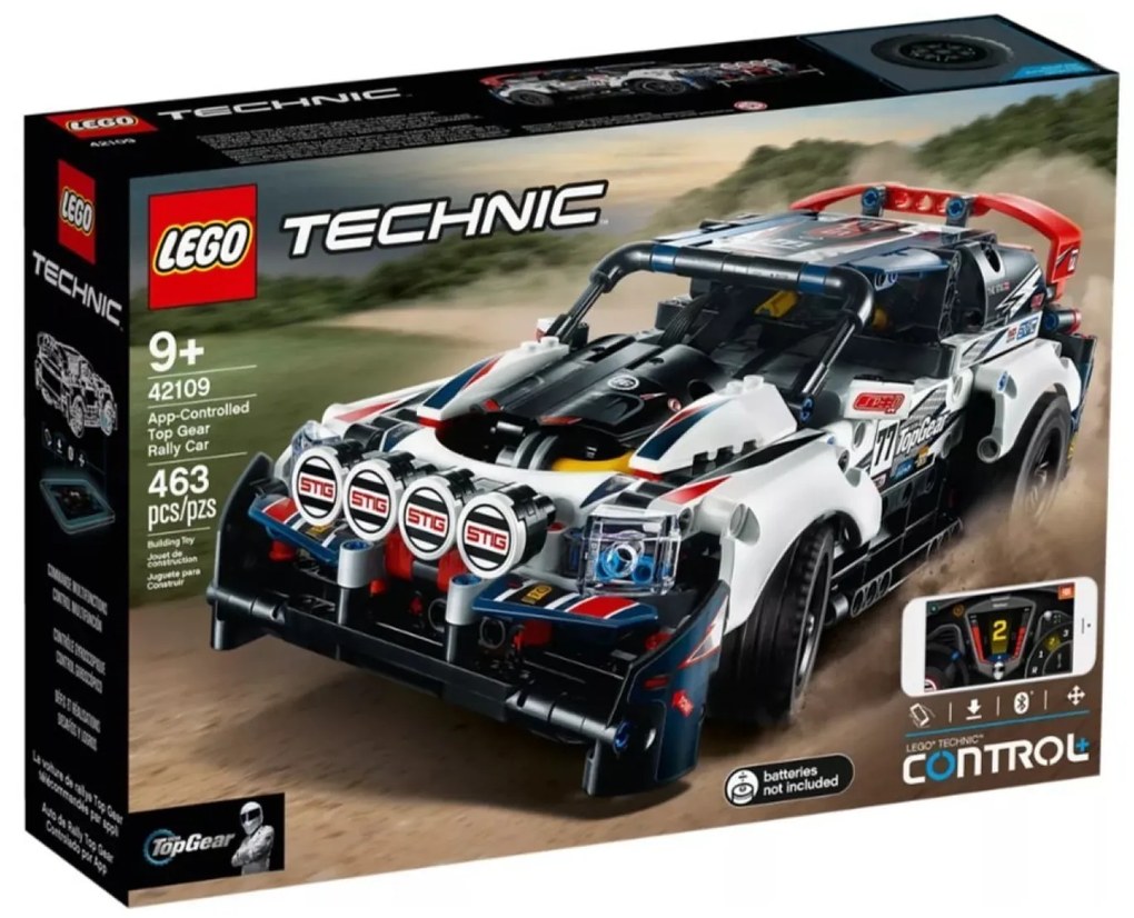 Lego stavebnice lego technic 42109 rc top gear závodní auto