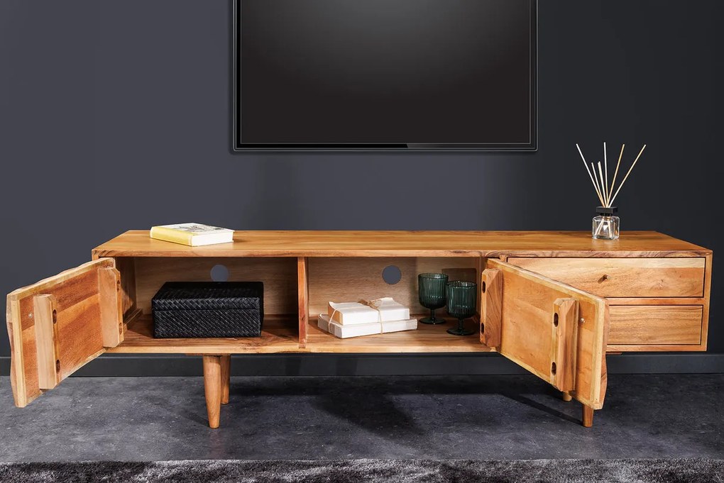 Invicta Dřevěný TV stolek ALPINE 145 cm akácie 43736
