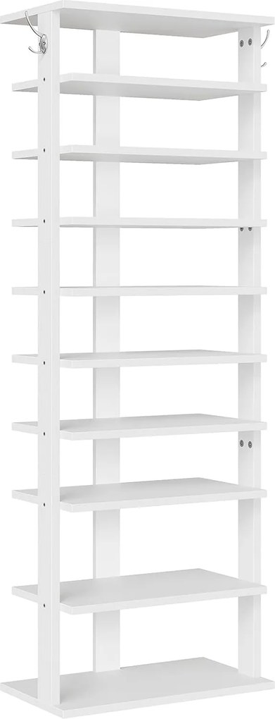 Botník Vasagle Kloudy 50 cm bílý II