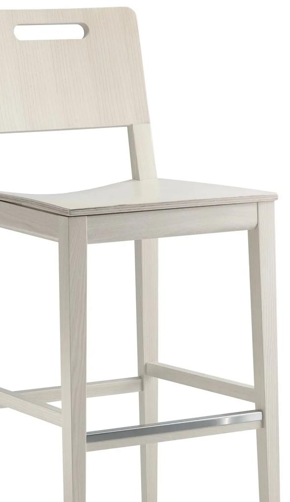 NábytekProNás Designová barová židle Ariel 412 - masiv VARIANTA PROVEDENÍ: JASAN