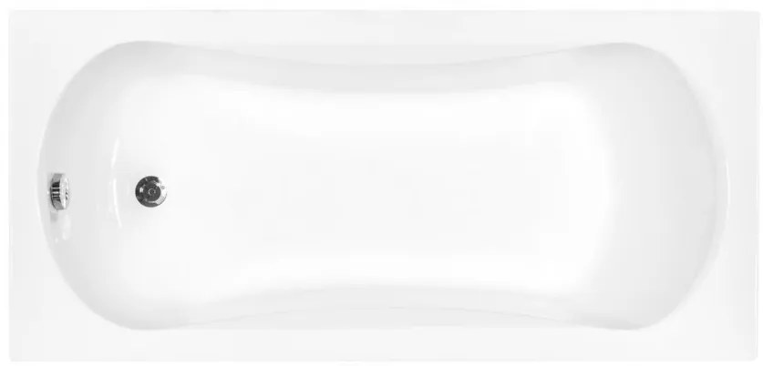 BESCO Obdélníková vana ARIA Nožičky k vaně - S nožičkami, Rozměr vany - 150 × 70 cm VANARIA150+OLVPINOZ