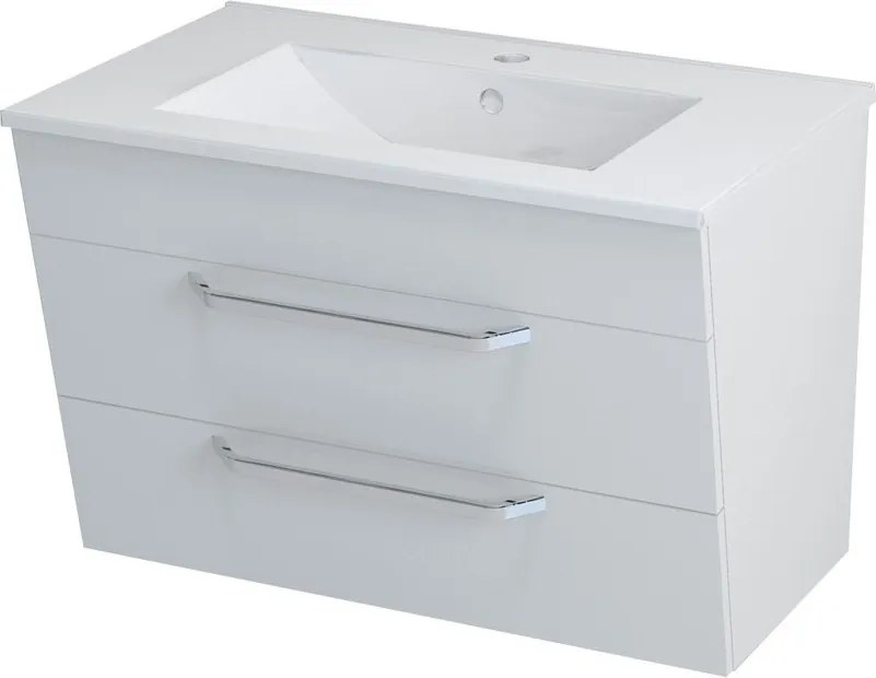 KALI umyvadlová skříňka 74x50x45cm, bílá (56076) SAPHO