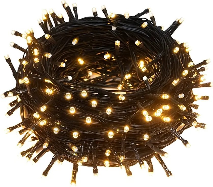 Vánoční světýlka vnitřní teplá bílá 300 LED