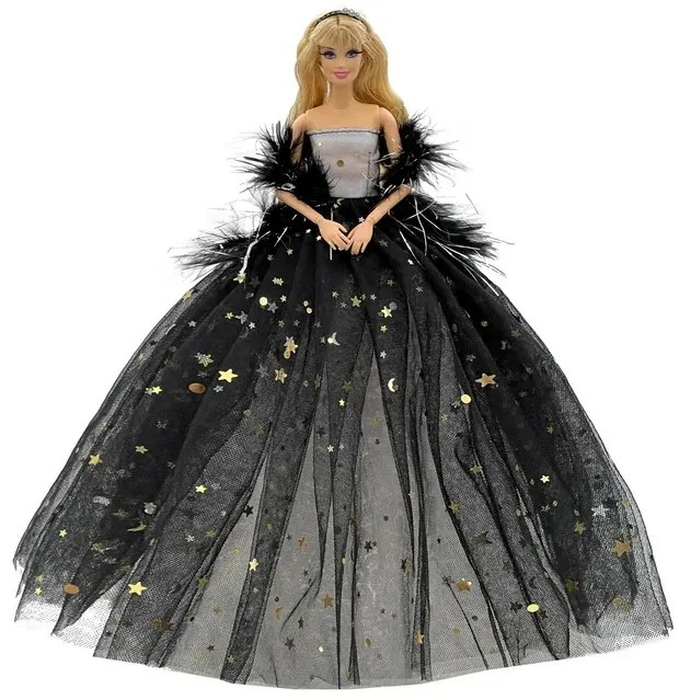 Šatičky  a botičky pro panenky Barbie (30 cm) Barva: X