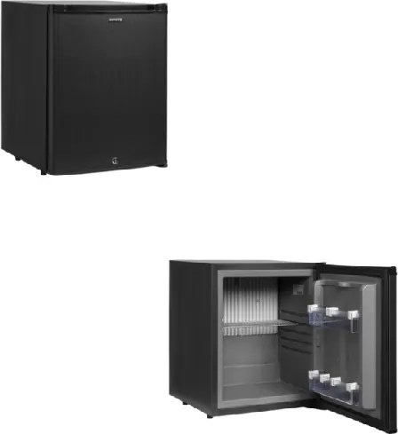 Tefcold TM33 | Chladící minibar černý v. 50 cm, absorpční chlazení, +4 až +12°C, 53374