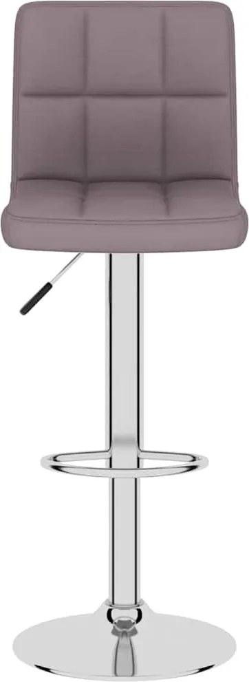 Barové židle 2 ks taupe textil 334248