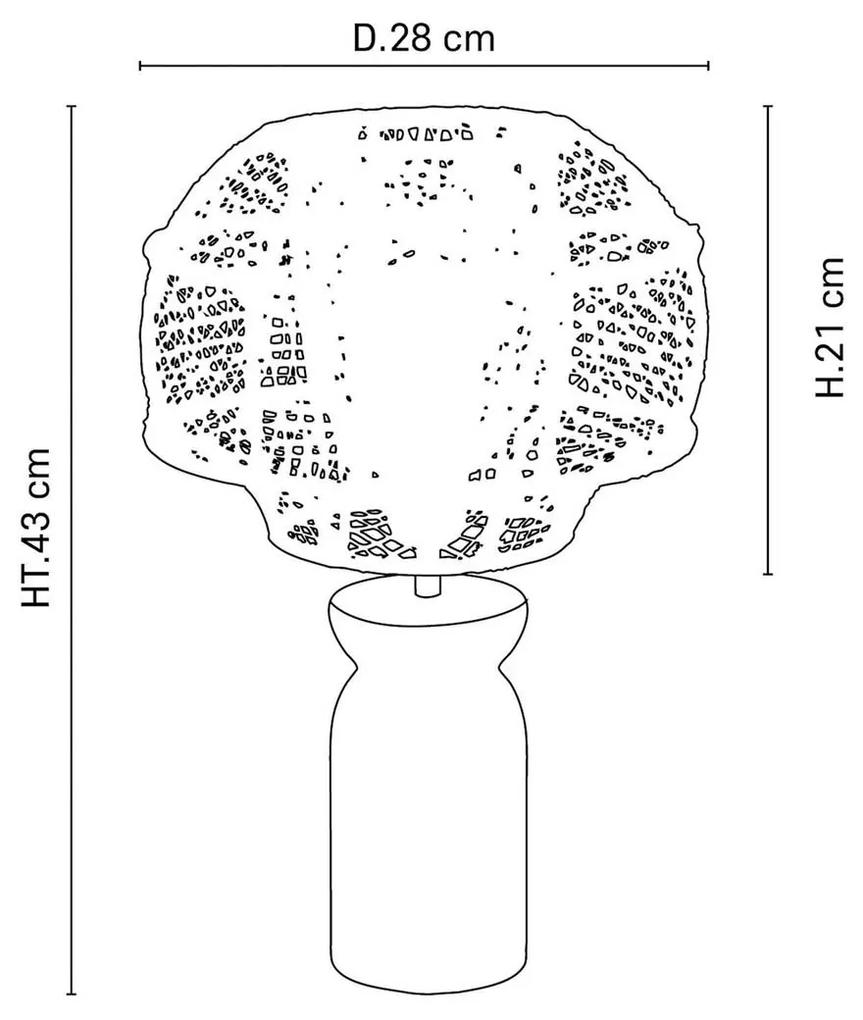 MARKET SET Stolní lampa Odyssée, výška 43 cm