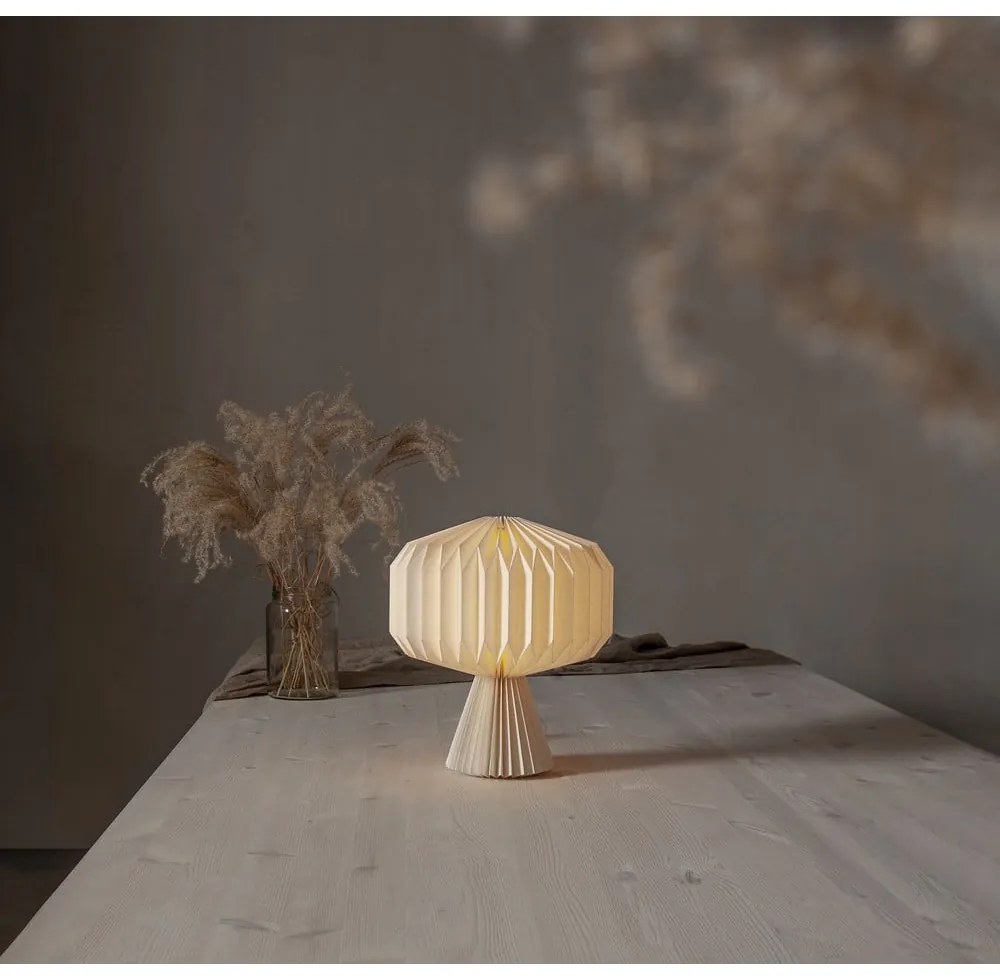 Krémové papírové stínidlo ø 30 cm Honeycomb – Star Trading