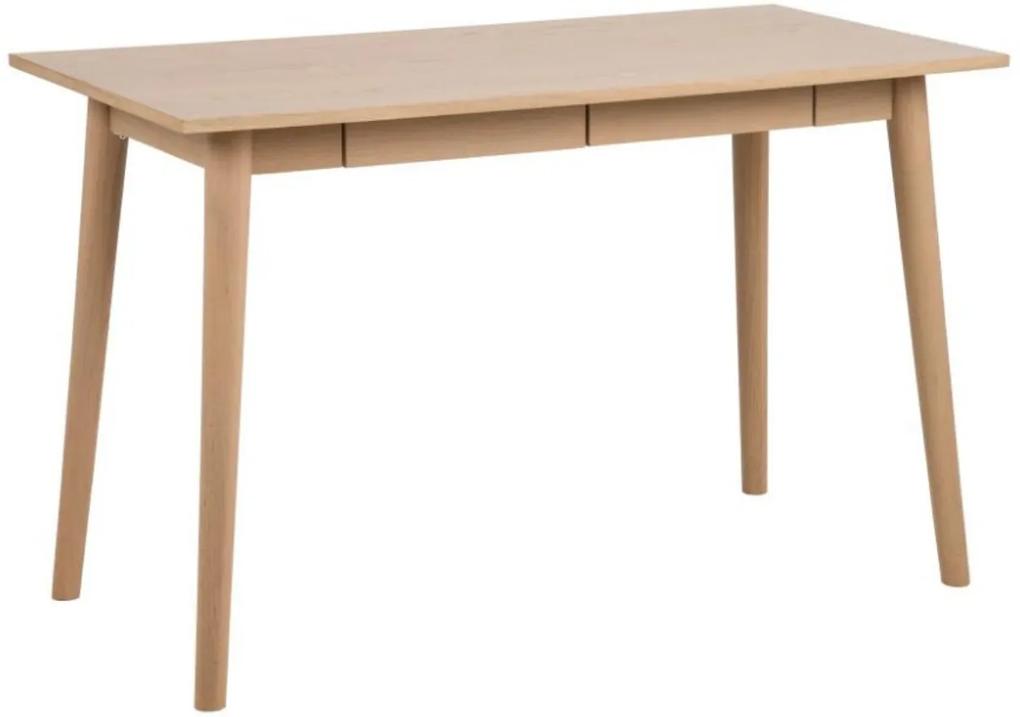 SCANDI Pracovní stůl Maryt 120x60 cm, dub