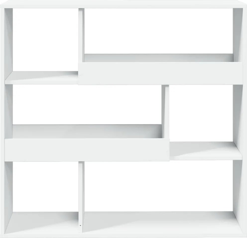Dělící stěna bílá 100 x 33 x 94,5 cm kompozitní dřevo 3309474