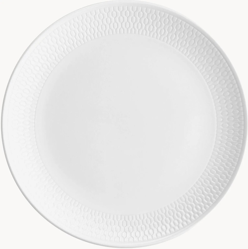Mělký talíř z kostního porcelánu Gio