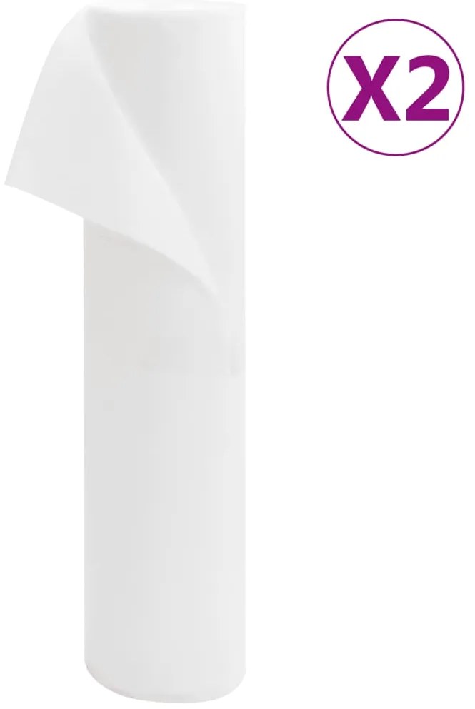 Ochranná textilie na rostliny 2 role 70 g/m² 50 x 1,6 m 3203510