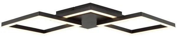 Brilliant - LED Stropní svítidlo JORVIC LED/21W/230V 28x61,5 cm černá