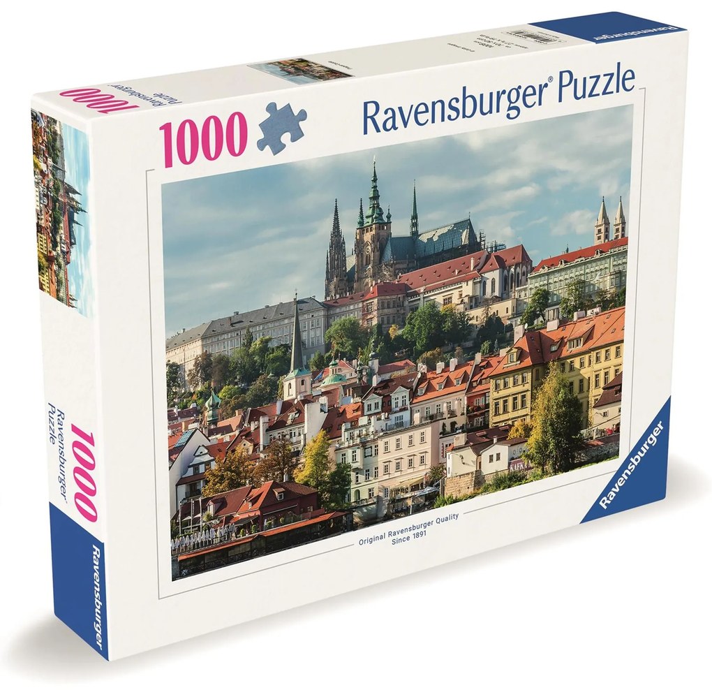 Puzzle ravensburger 120006756 česká kolekce: pražský hrad