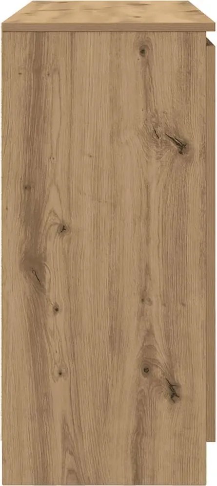 Příborník se zásuvkami Artisan Dub kompozitní dřevo 3328452