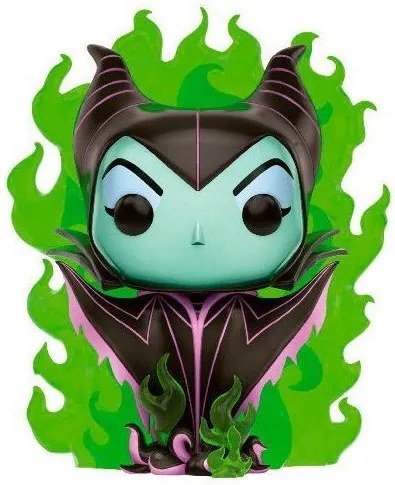 Funko pop! disney - maleficent in green flame