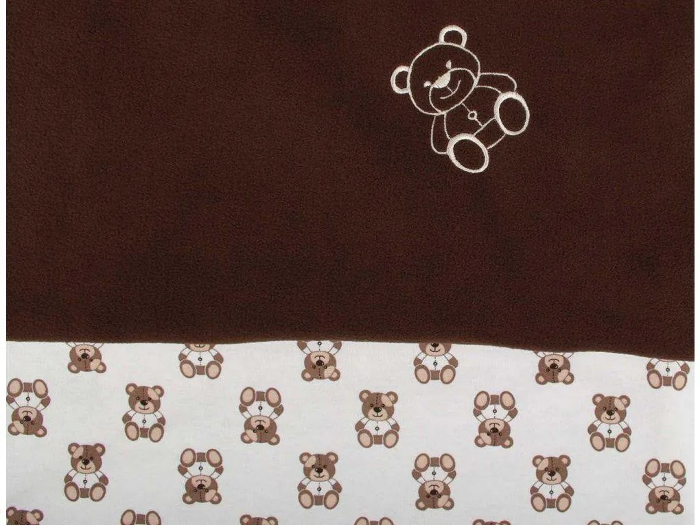 Kaarsgaren Zateplená deka 70x100 cm růžová puntíky