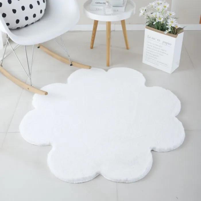 Dětský koberec Caty 5307 white Varianta: 90x90 cm