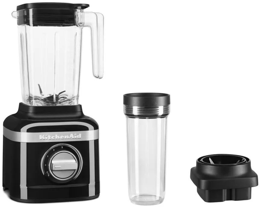 Stolní mixér kitchenaid k150, černá, 1,4l + osobní nádoba 500ml