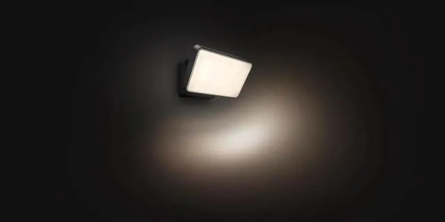 PH 8719514382763 Hue LED White Venkovní nástěnný reflektor Philips Welcome 8719514382763 20,5W 2600lm 2700K IP44 24V černý, stmívatelný - PHILIPS (915005731602)
