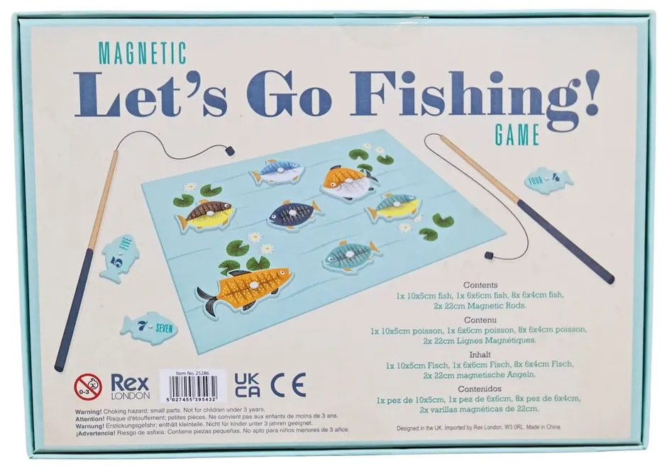 Společenská hra Let's Go Fishing – Rex London