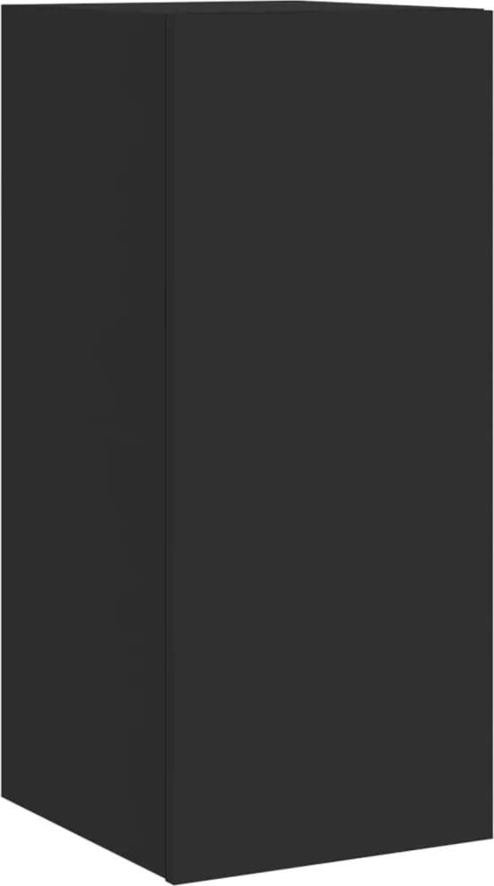 vidaXL Nástěnná TV skříňka s LED osvětlením 30,5x35x70 cm [837234] Barva: Betonová šedá
