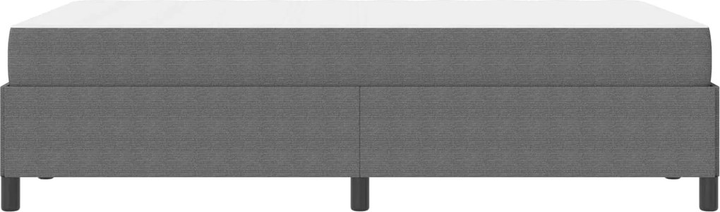 Rám postele s matrací Světle šedá 120 x 190 cm textil 3399110