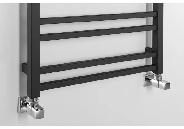 Sapho - Koupelnový radiátor METRO DOS 476W/230V 55x143 cm matná černá