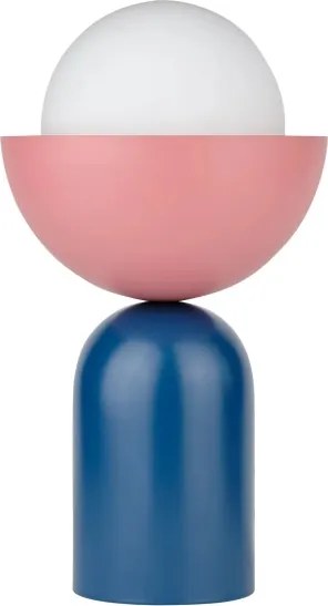Osram - Stolní lampa DECOR BOWL 1xE14/25W/230V modrá/růžová