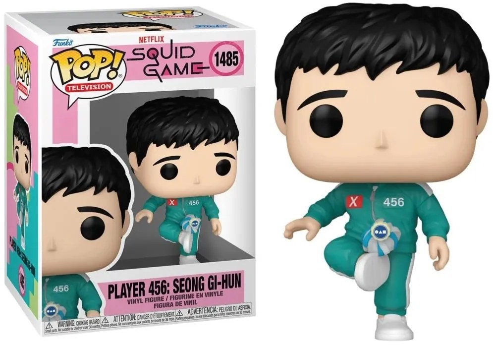 Funko pop! squid game player 456 seong gi hun 1485