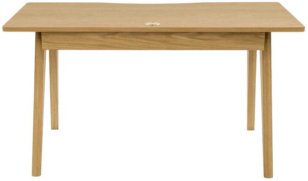 Dubový pracovní stůl Woodman Nice 140 x 70 cm