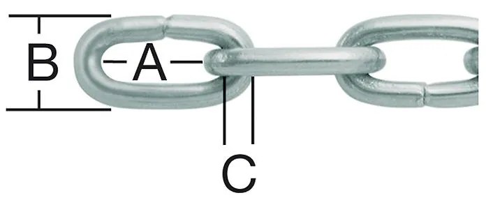 Řetěz hodinový 1,1mm nikl