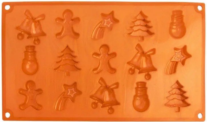 Silikonová forma na čokoládu CHRISTMAS